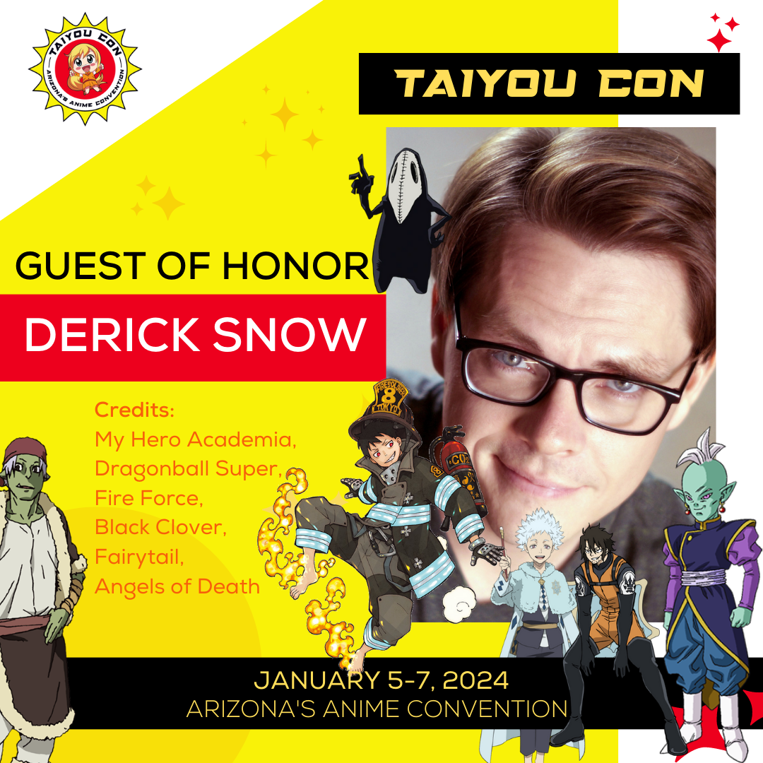 Derick Snow – TAIYOU CON | JAN 5-7, 2024